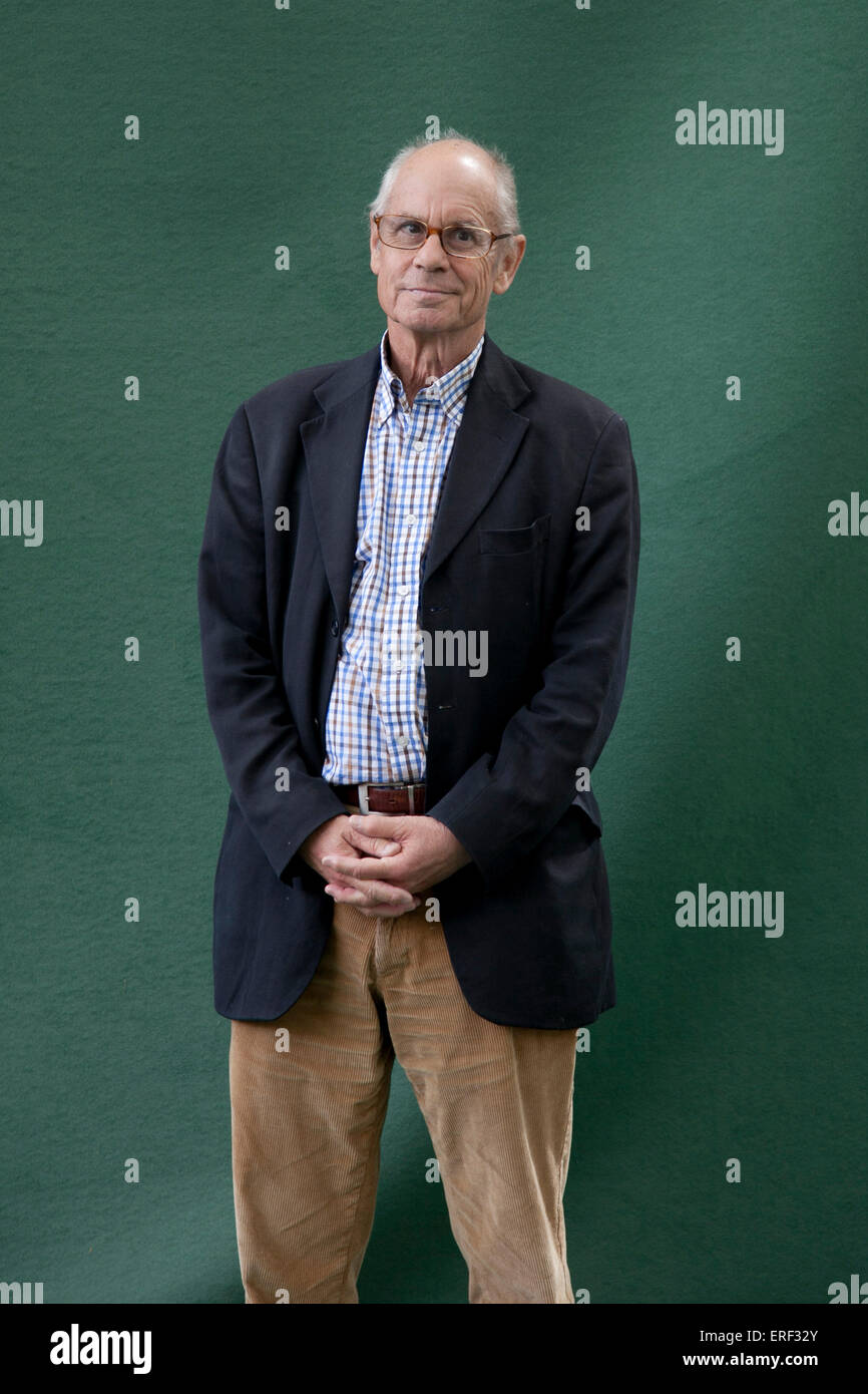 Simon Hoggart at Edinburgh International Book Festival 2011 Stock Photo ...