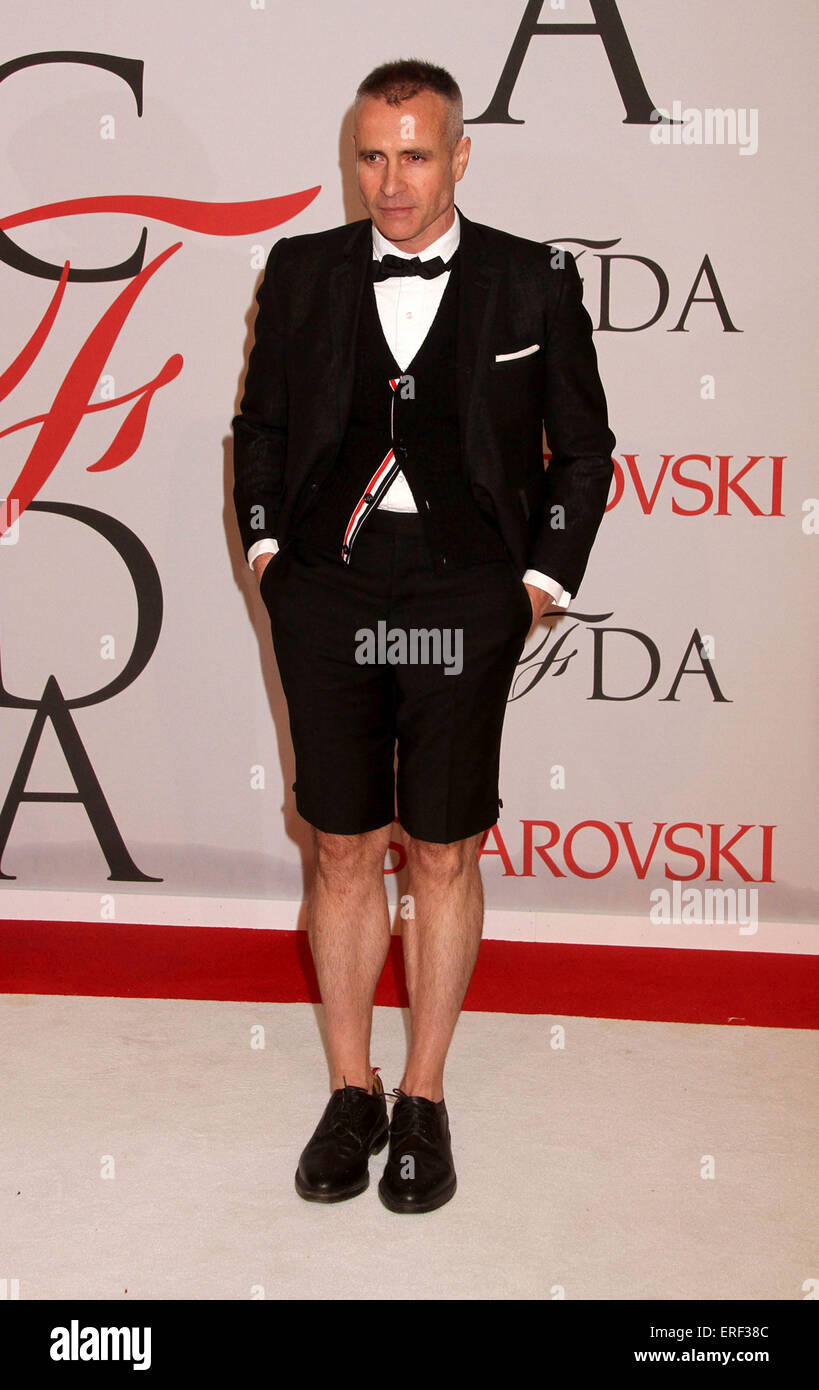New York, New York, USA. 1st June, 2015. Designer THOM BROWNE attends ...