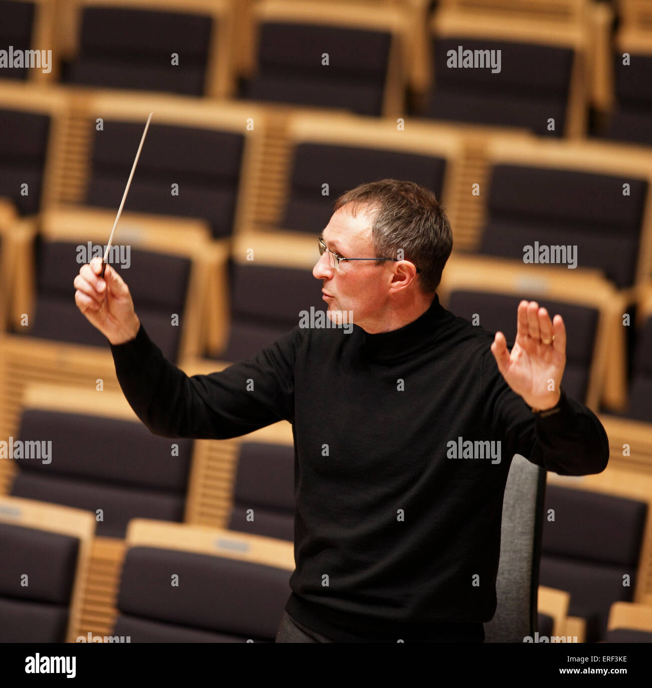Mark Eager - British conductor. Born 17 March 1962 Stock Photo - Alamy