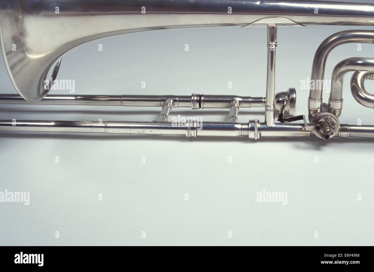 INSTRUMENTS - BRASS - TROMBONE detail Stock Photo - Alamy