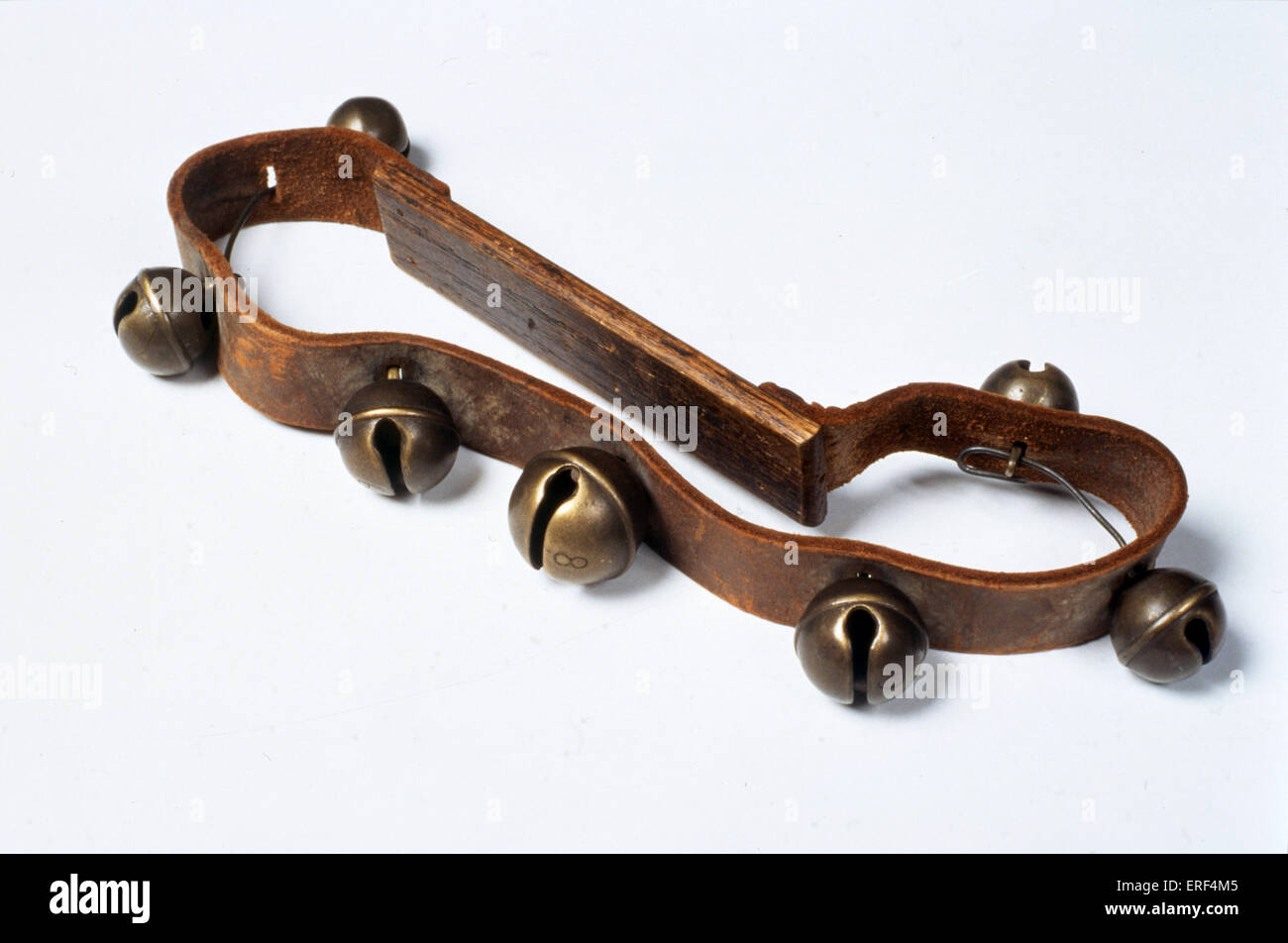 Sleigh bells - percussion instrument (brass Stock Photo - Alamy