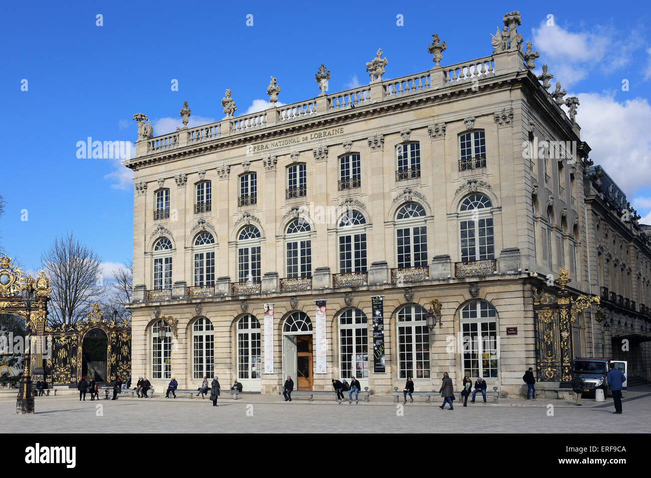The Opera national de Lorraine, opera house in the city of Nancy ...