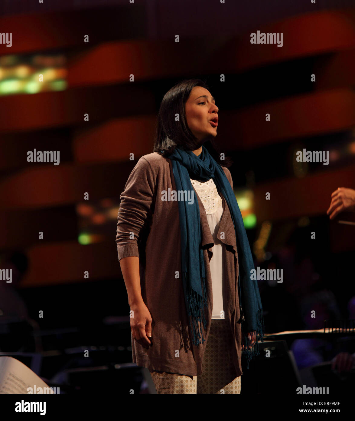 Daniela Mack, Argentina. Mezzo Soprano Stock Photo - Alamy