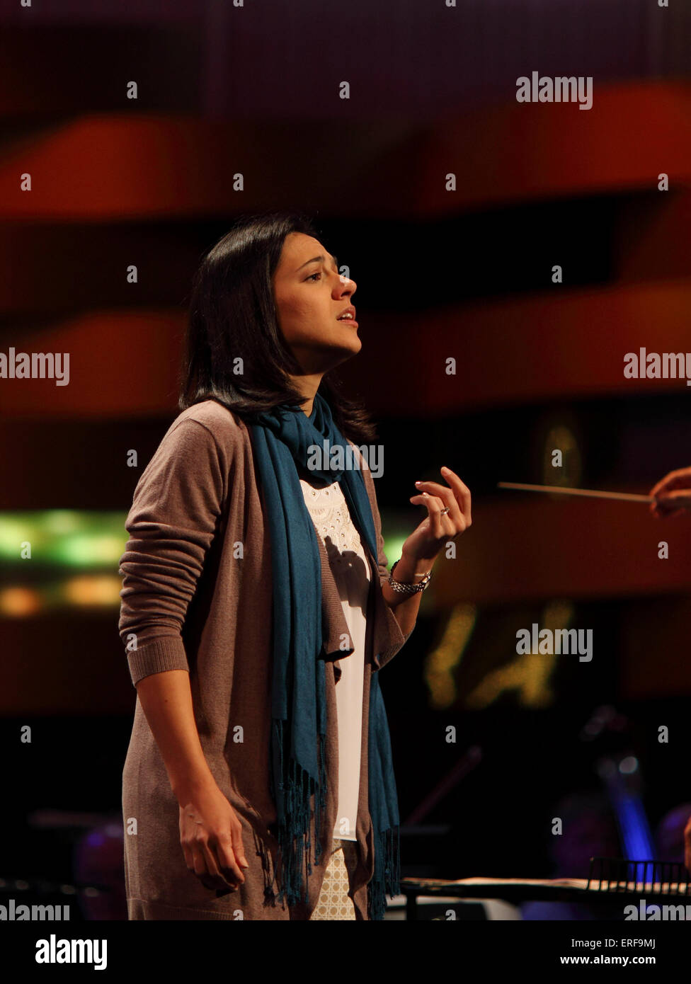 Daniela Mack, Argentina. Mezzo Soprano Stock Photo - Alamy