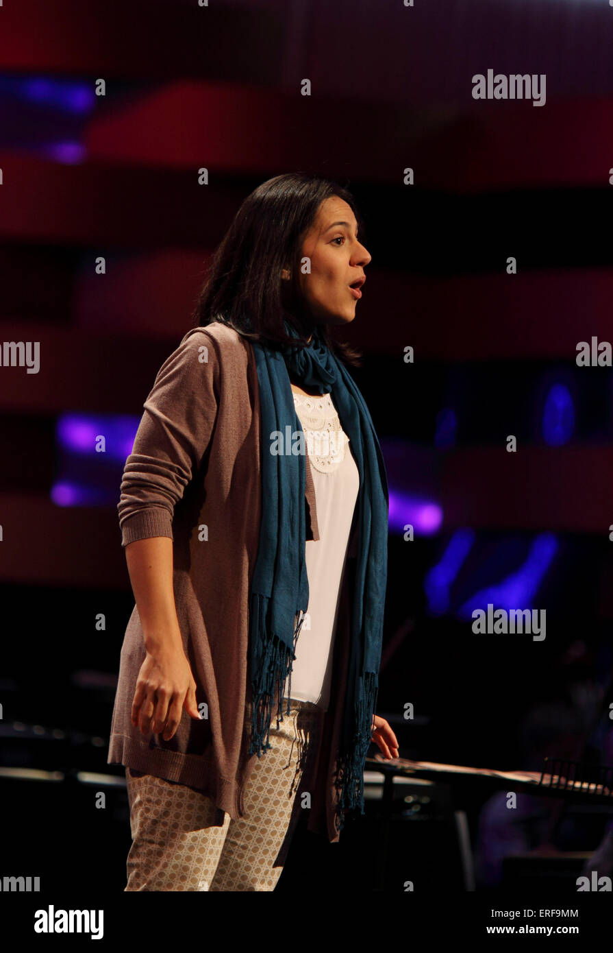 Daniela Mack, Argentina. Mezzo Soprano Stock Photo - Alamy