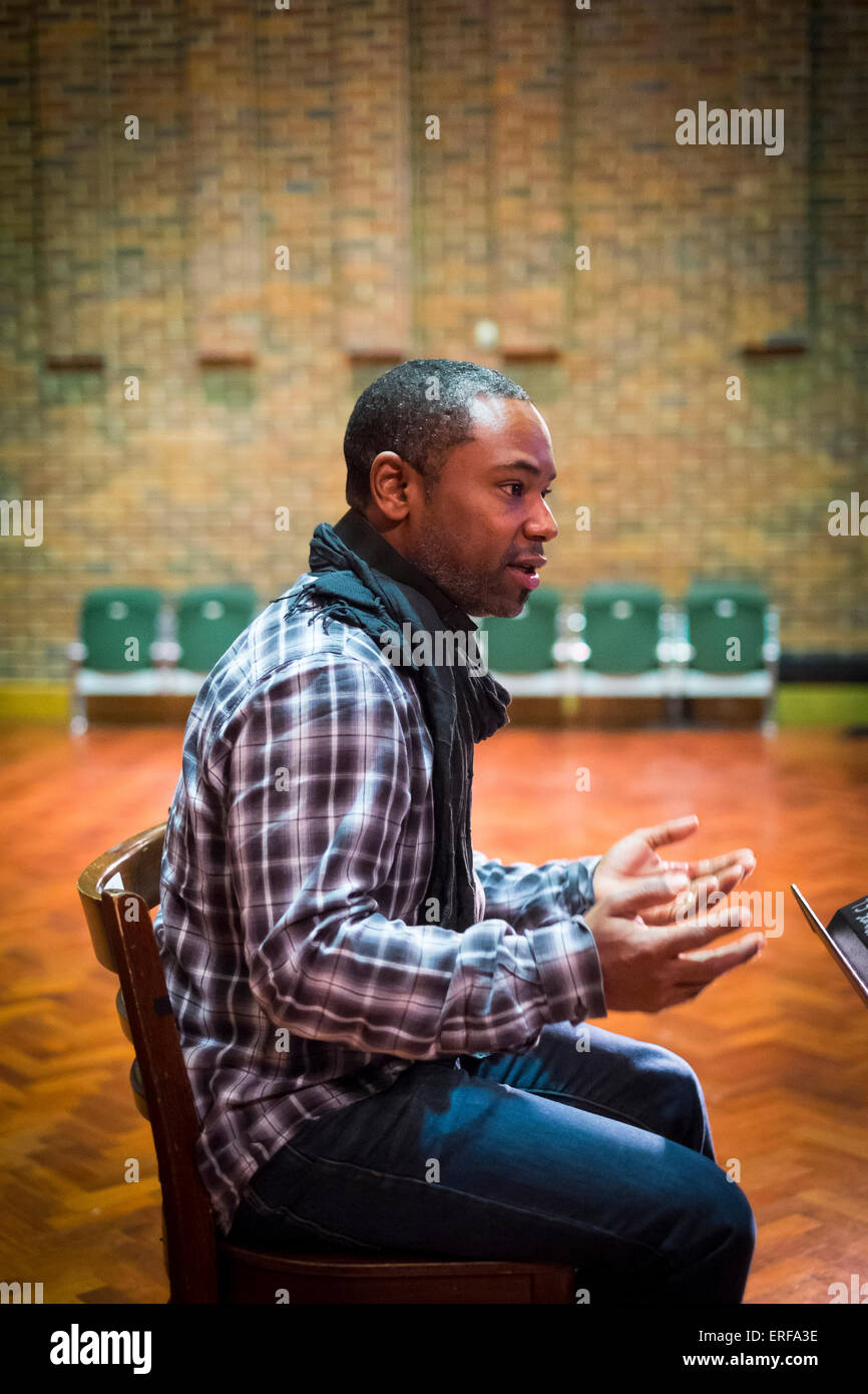 Denys Baptiste at rehearsals at for a choral presntation at the Turner ...