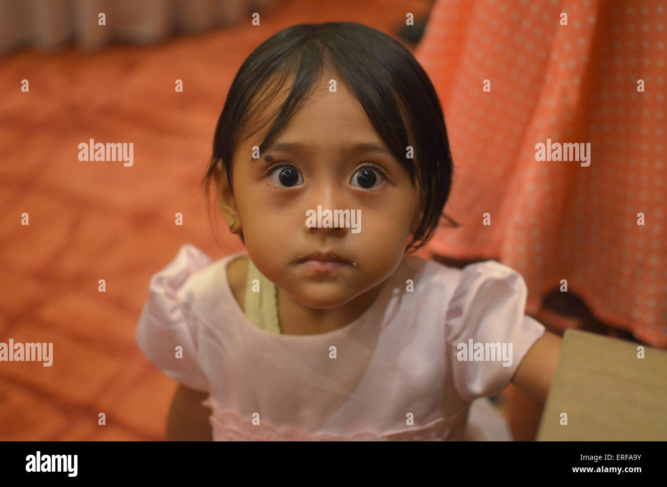 Toddler Being Curious