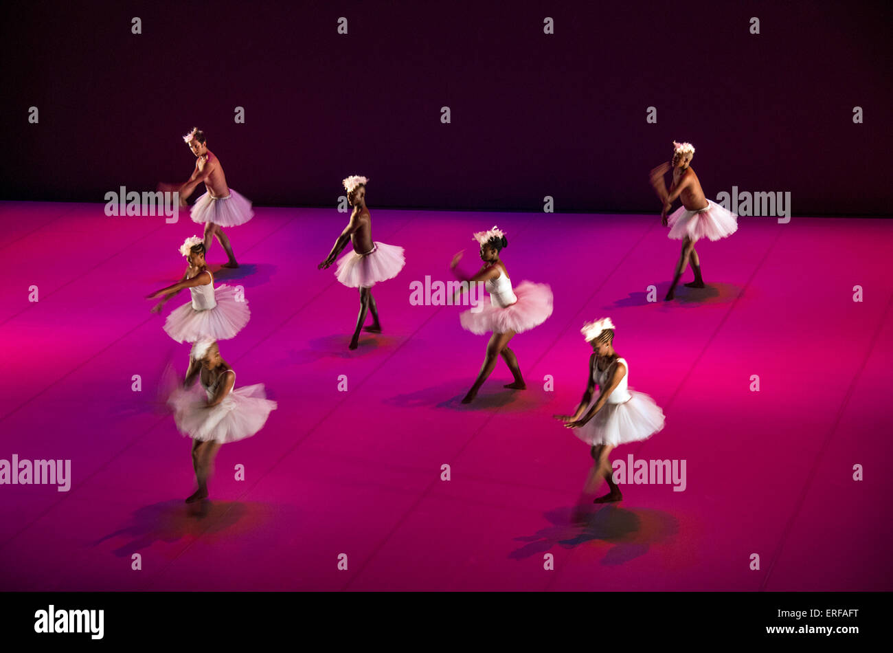 South African dancer Dada Masilo & her dance troupe in her unusual ...