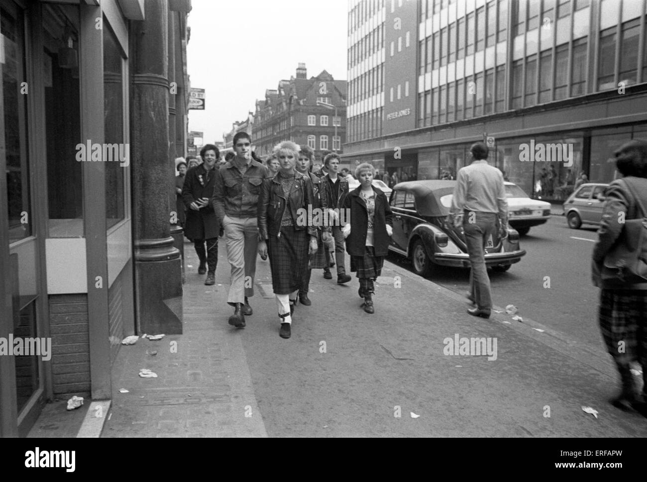Punks kings road hi-res stock photography and images - Alamy