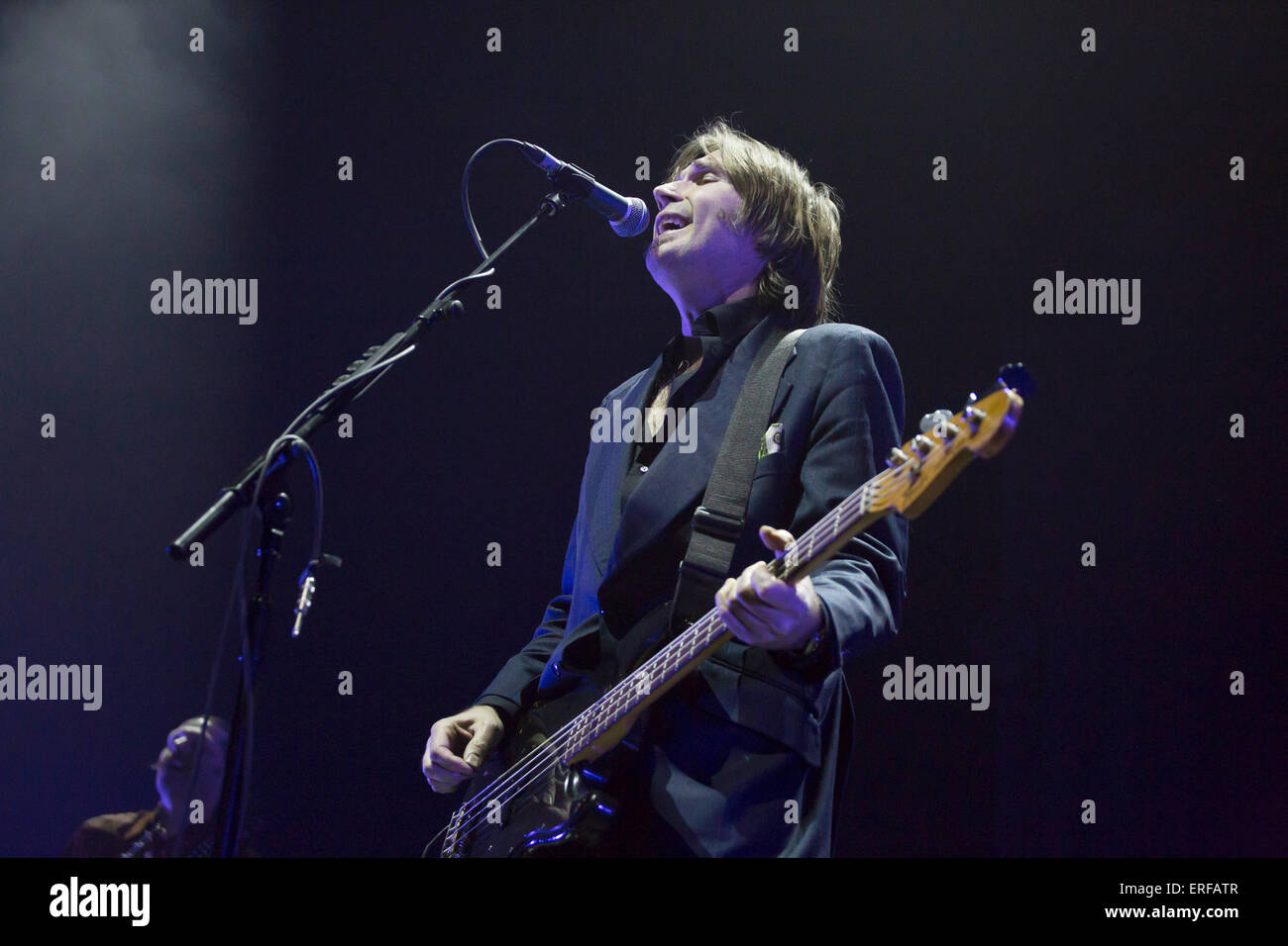 24/1/14 Glasgow UK . Del Amitri , Scottish alternative rock band ...