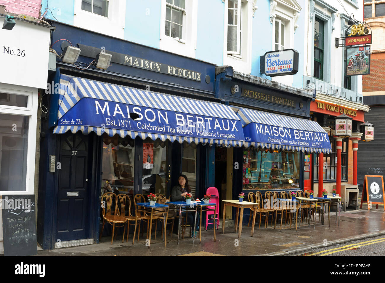 The Maison Bertaux patisserie (oldest and best) in London, England ...