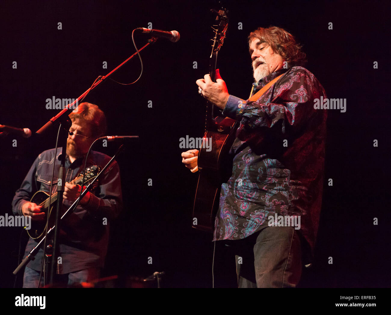 Glasgow Scotland. 2nd February 2014. Darrell Scott, American singer ...