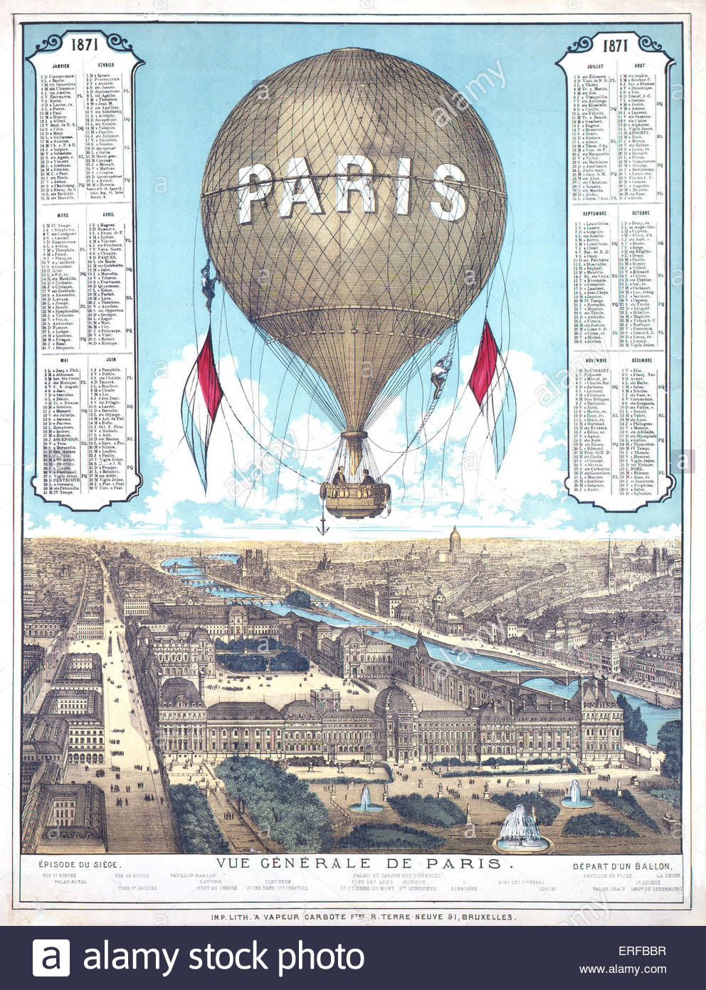 Paris 1870 Siege Stock Photos & Paris 1870 Siege Stock Images - Alamy