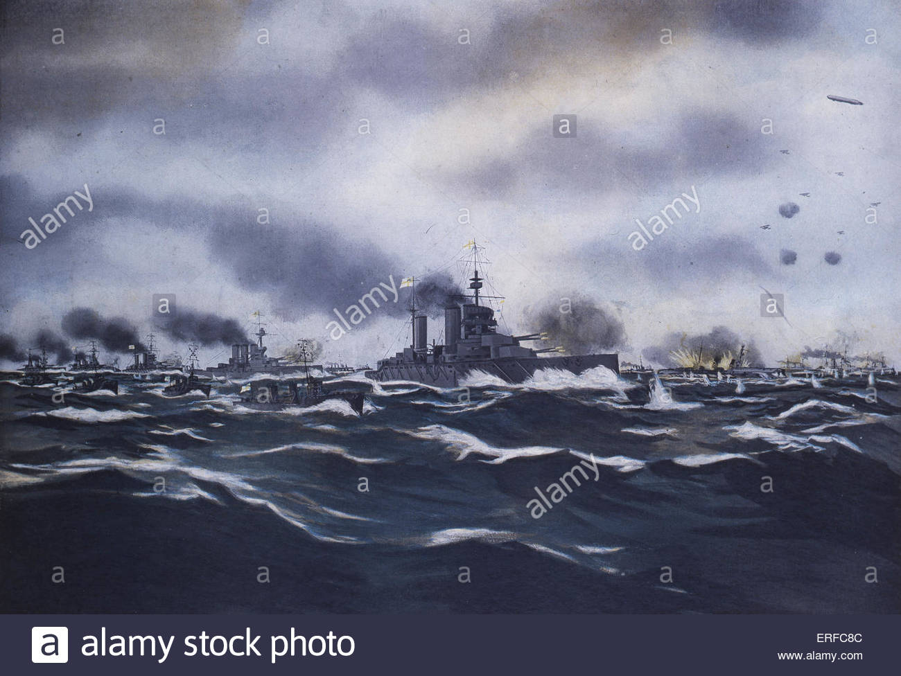 North Sea Battle Wwi Stock Photos & North Sea Battle Wwi Stock Images ...