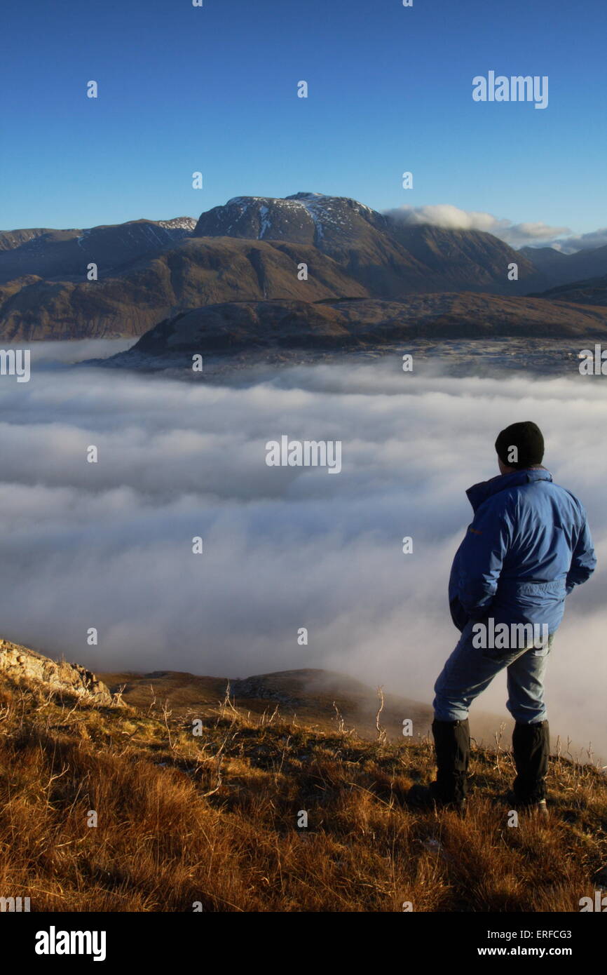 Hiker on ben nevis hi-res stock photography and images - Alamy