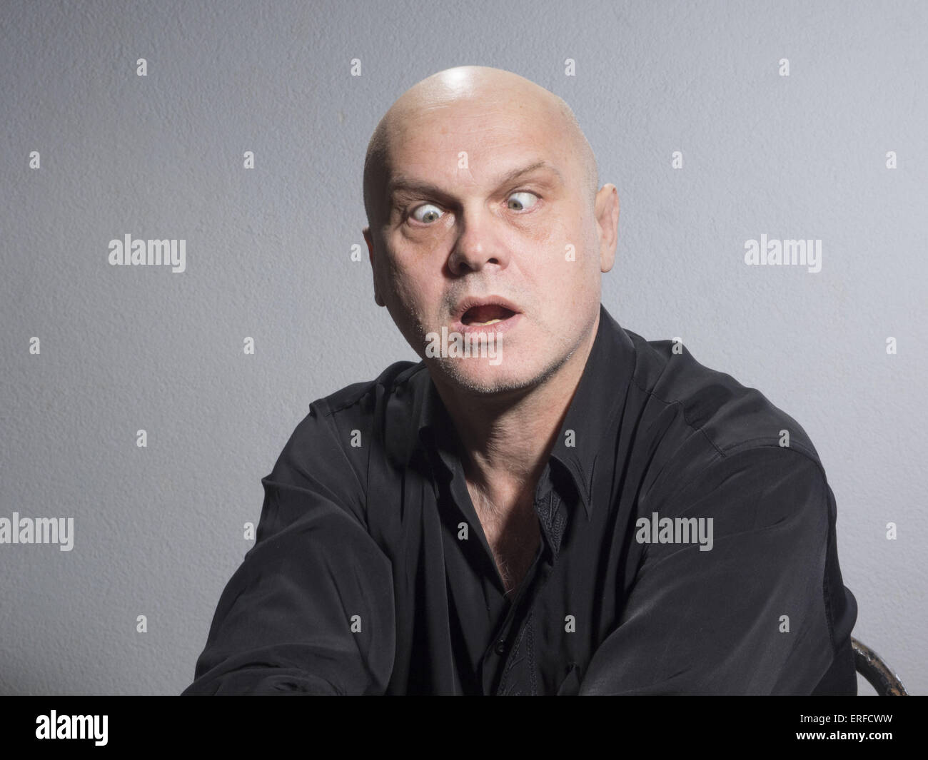 Surprised man. 19th Feb, 2014. © Igor Golovniov/ZUMA Wire/ZUMAPRESS.com ...