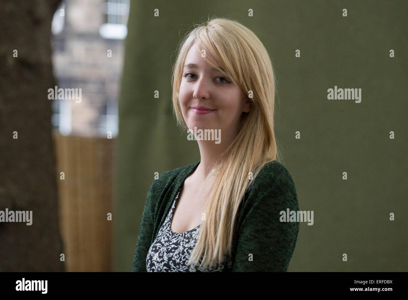 14th August 2014. Holly Baxter, co-founder The Vagenda Blog, with ...
