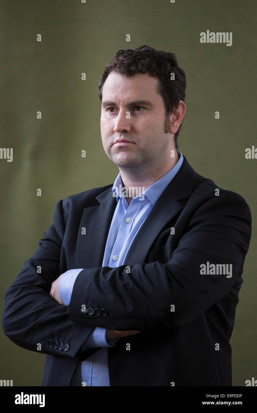 21st August 2014. Edinburgh Scotland. Mason Cross, gave a talk on his ...