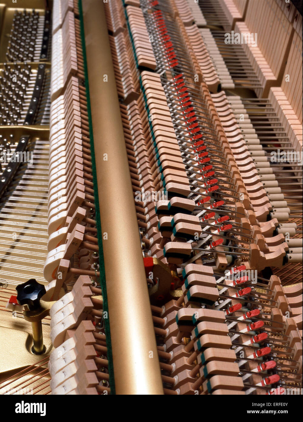 INSTR - KEYBOARD - PIANO - UPRIGHT Yamaha Upright Piano. Interior ...