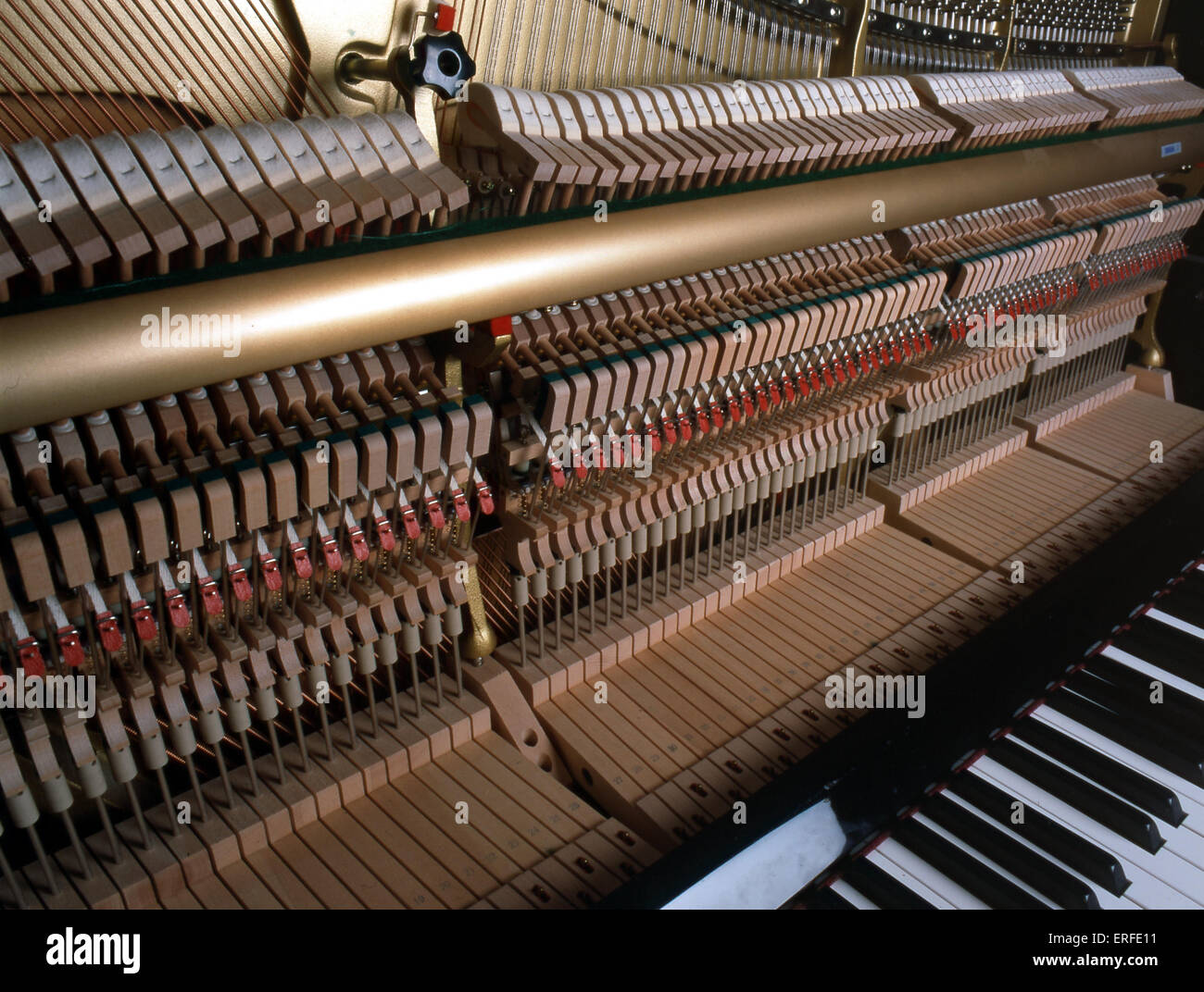 INSTR - KEYBOARD - PIANO - UPRIGHT Yamaha Upright Piano. Interior ...