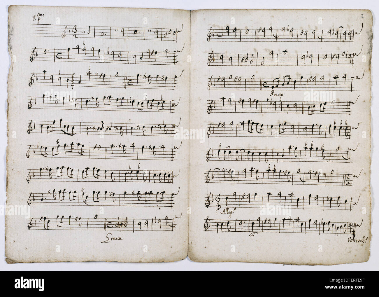 CORELLI, Arcangelo-Concerto Grosso in G minor 1675 a7 - First violin ...