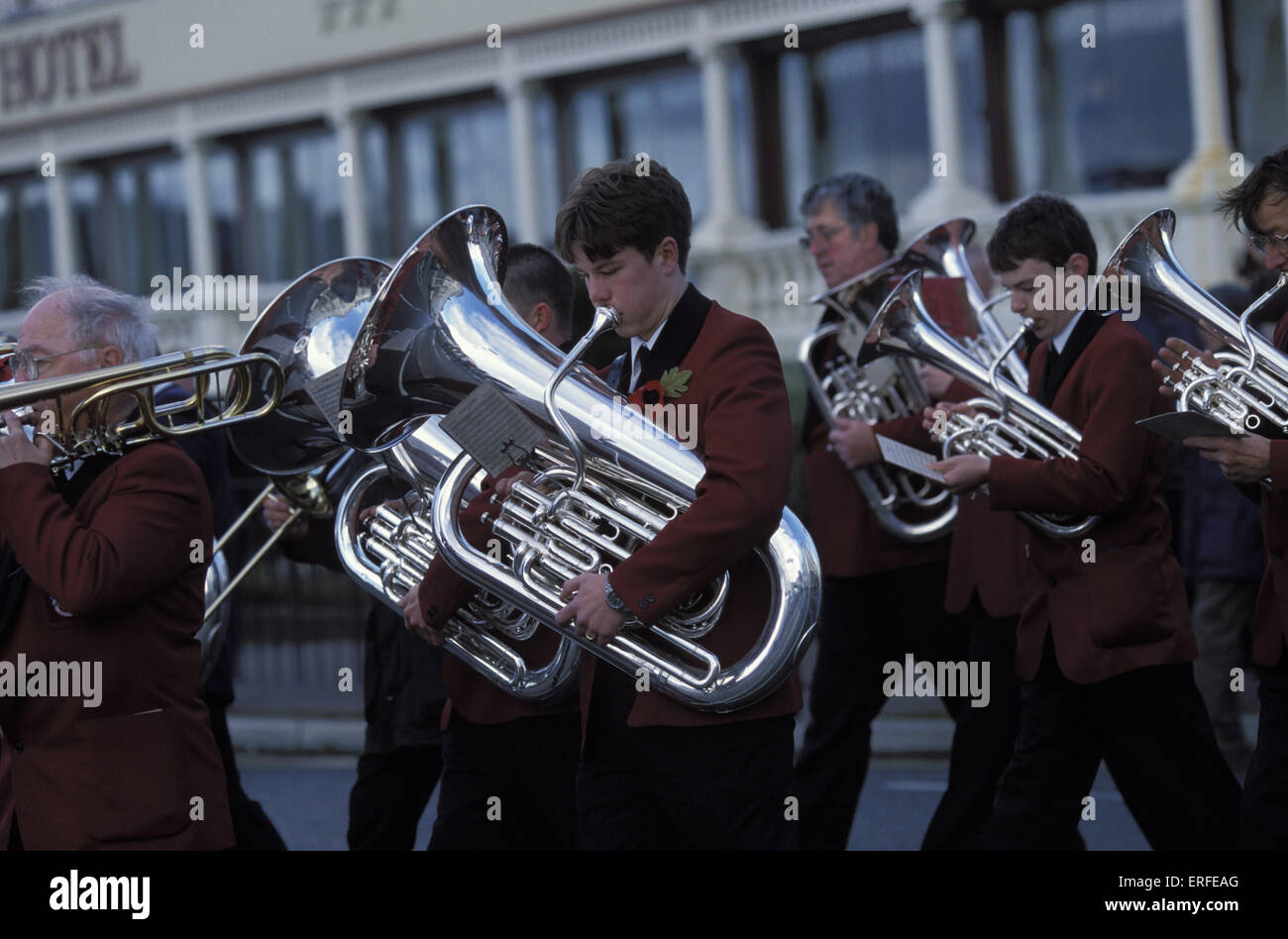 Silver Marching Tuba
