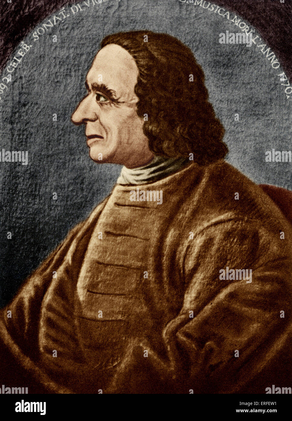 Giuseppe Tartini, Italian violinist, composer and theorist, 1692-1770 ...