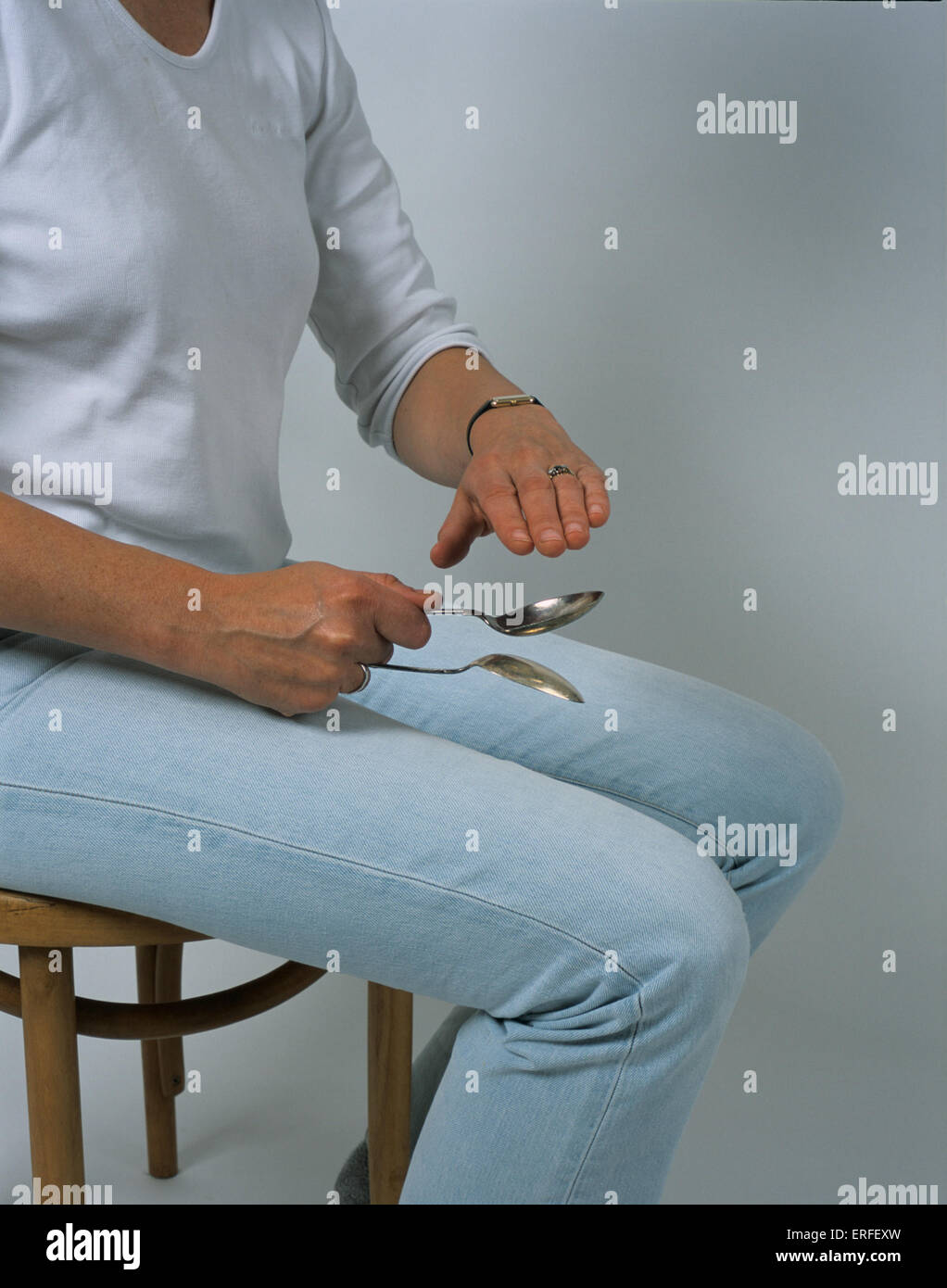 Spoons and player Stock Photo - Alamy