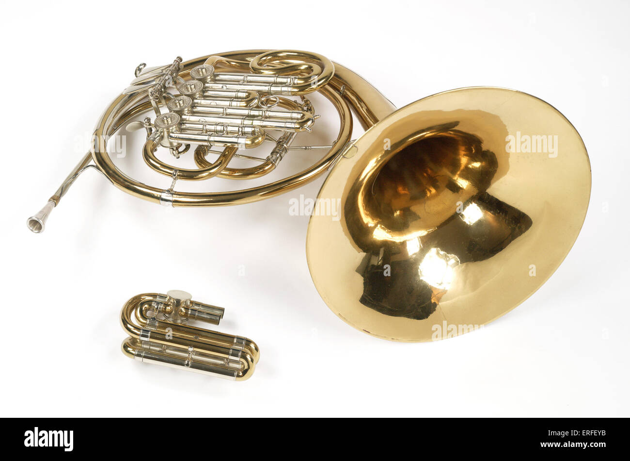 Dennis Brain's horn. British horn player, 1921-1957 Stock Photo - Alamy