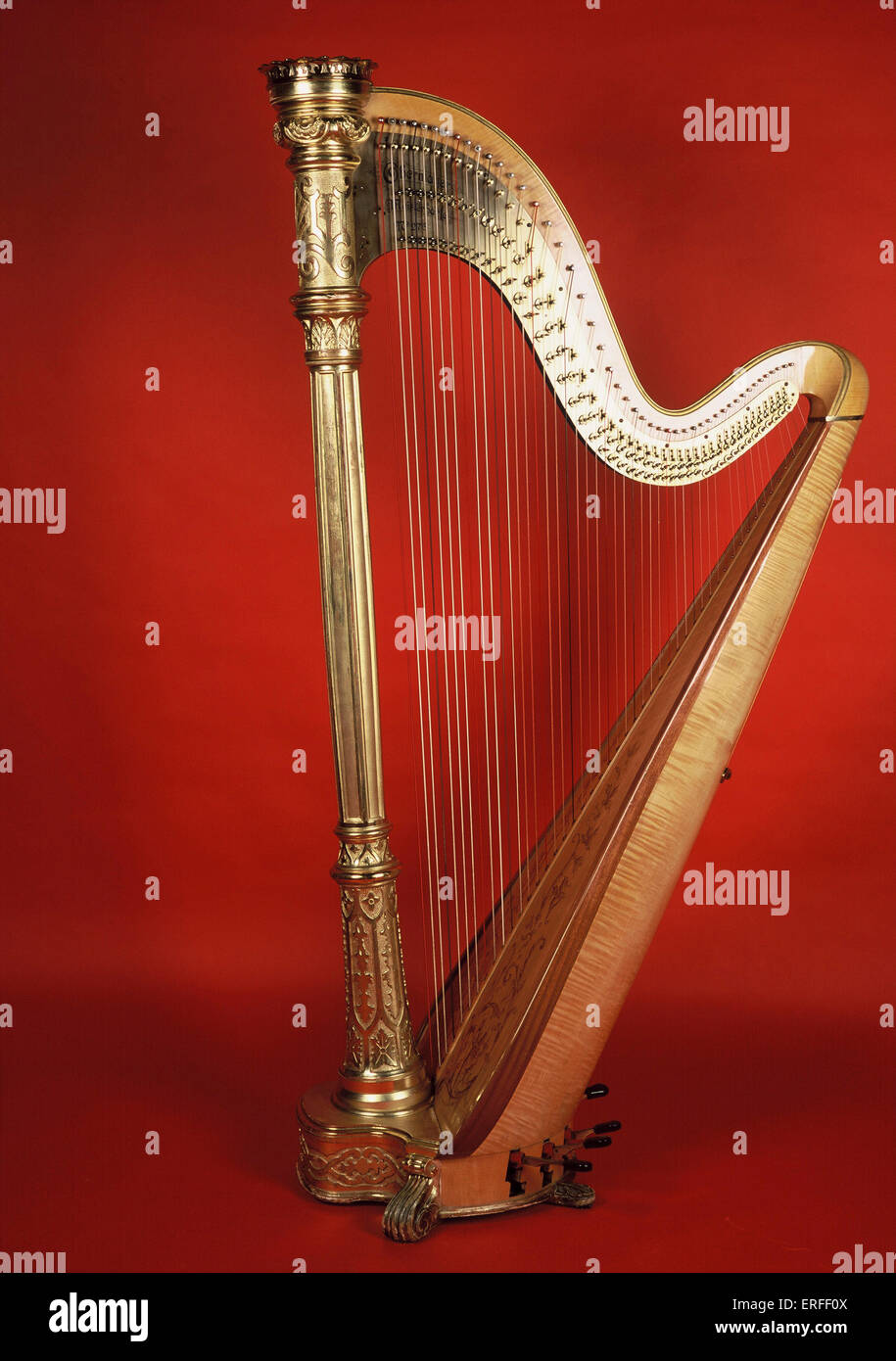 Red harp hi-res stock photography and images - Alamy