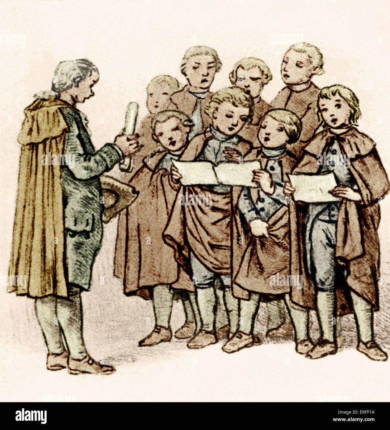 choir-Richter Young boys` choir thought to be from Thomas Church ...