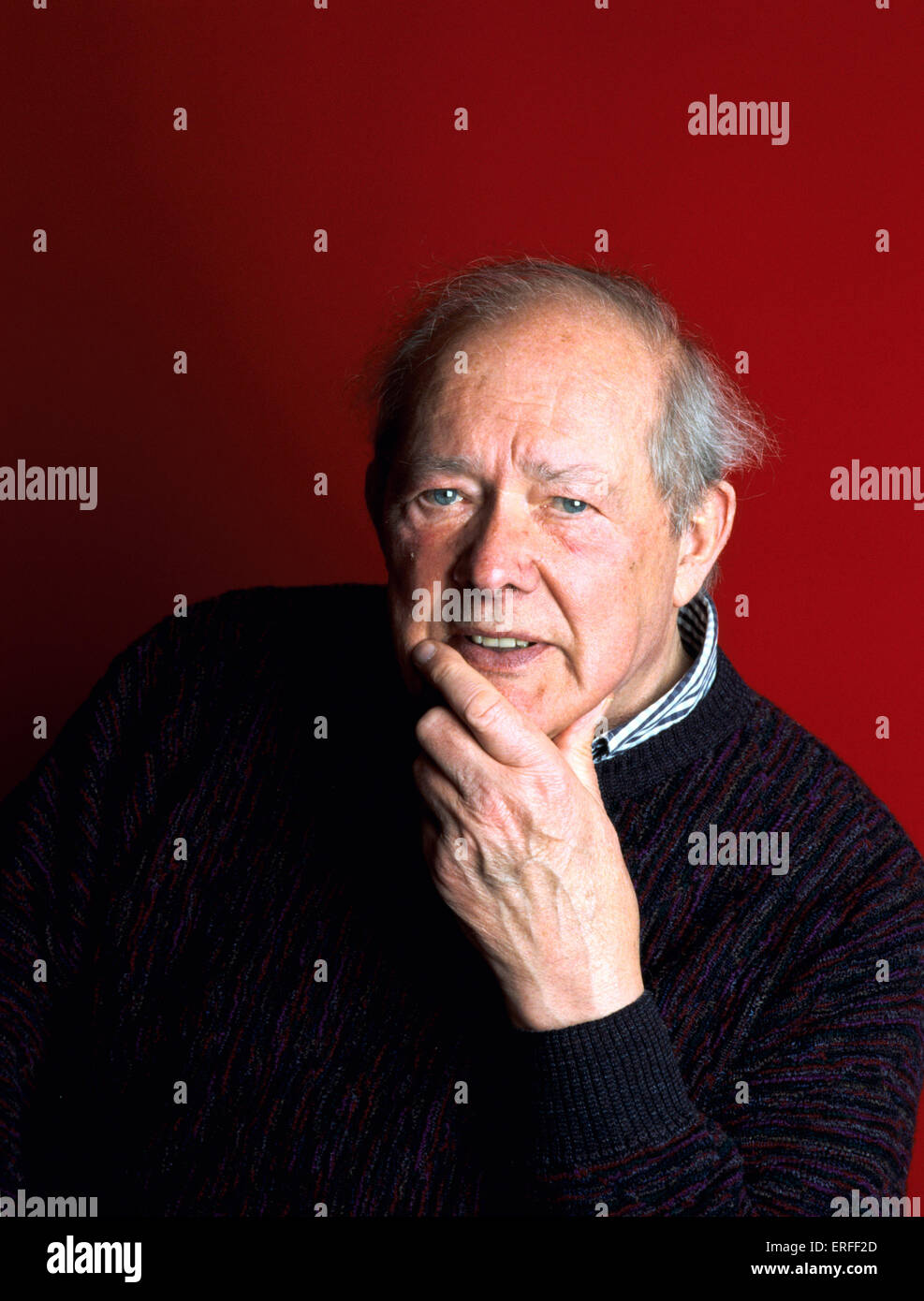 Alun Hoddinott, 75th Birthday photo. British composer, b.1929 Stock ...