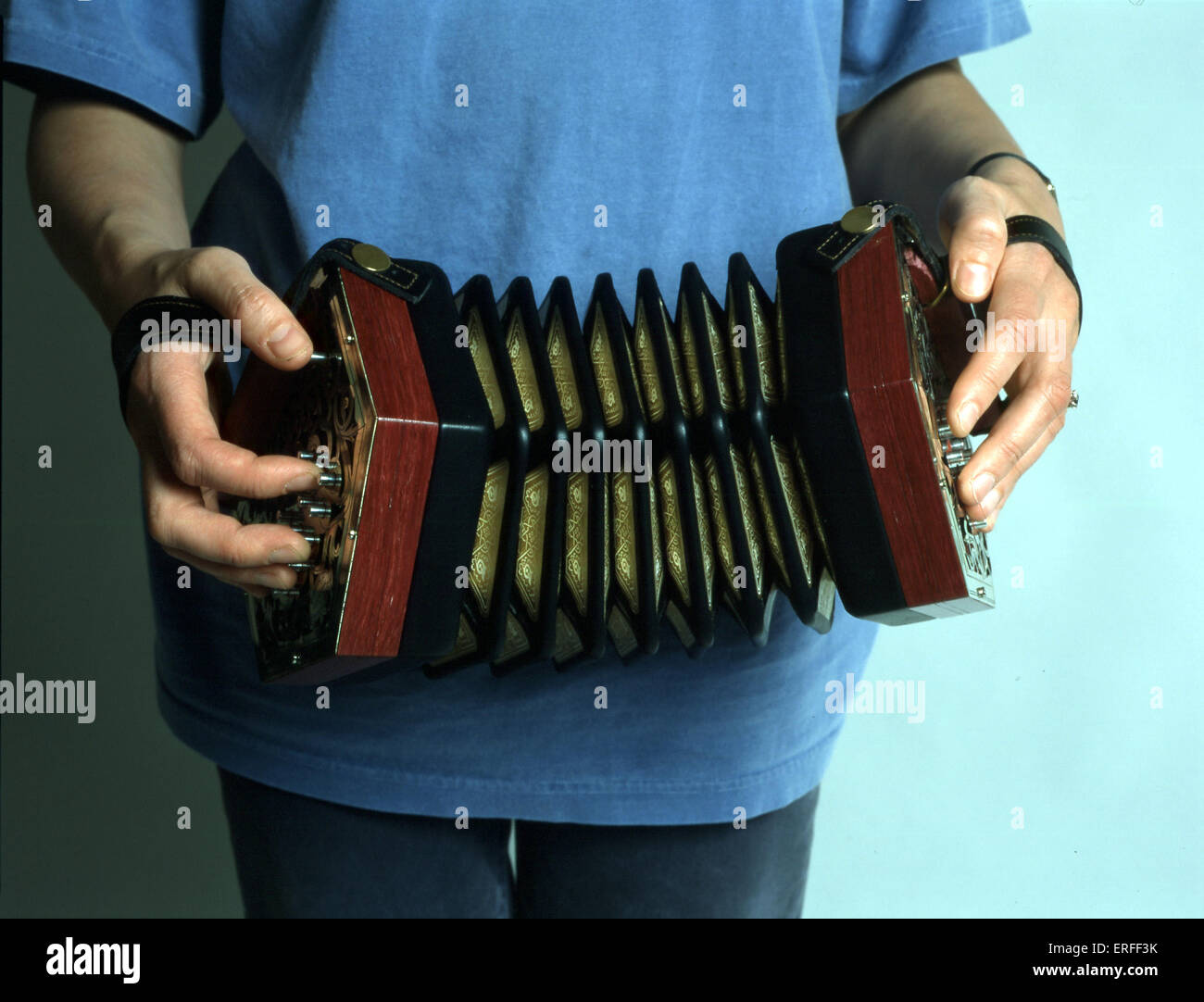 Man playing concertina hi-res stock photography and images - Alamy