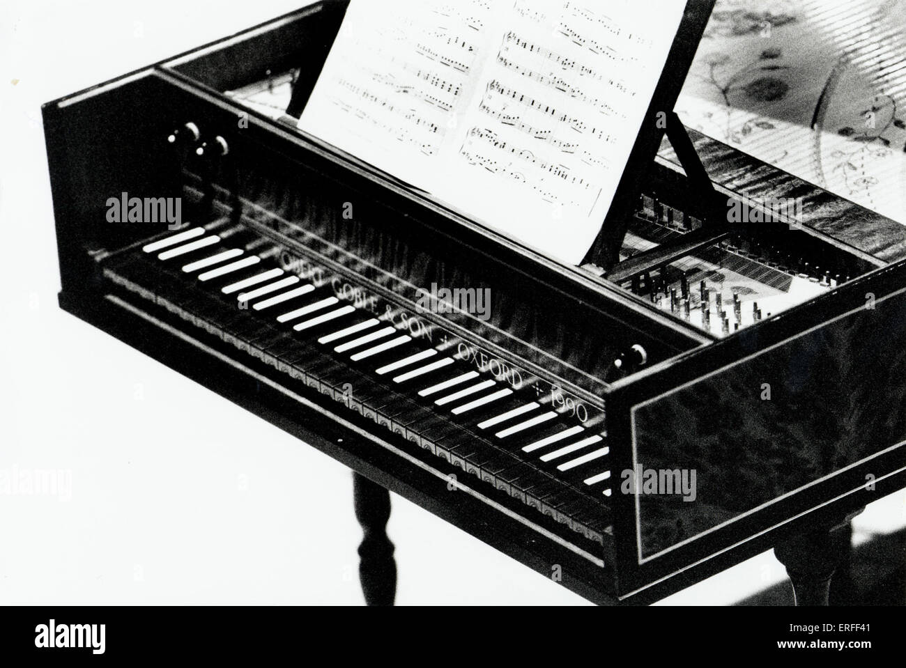 INSTRUMENTS - KEYBOARD - HARPSICHORD Harpsichord built by Robert Goble ...