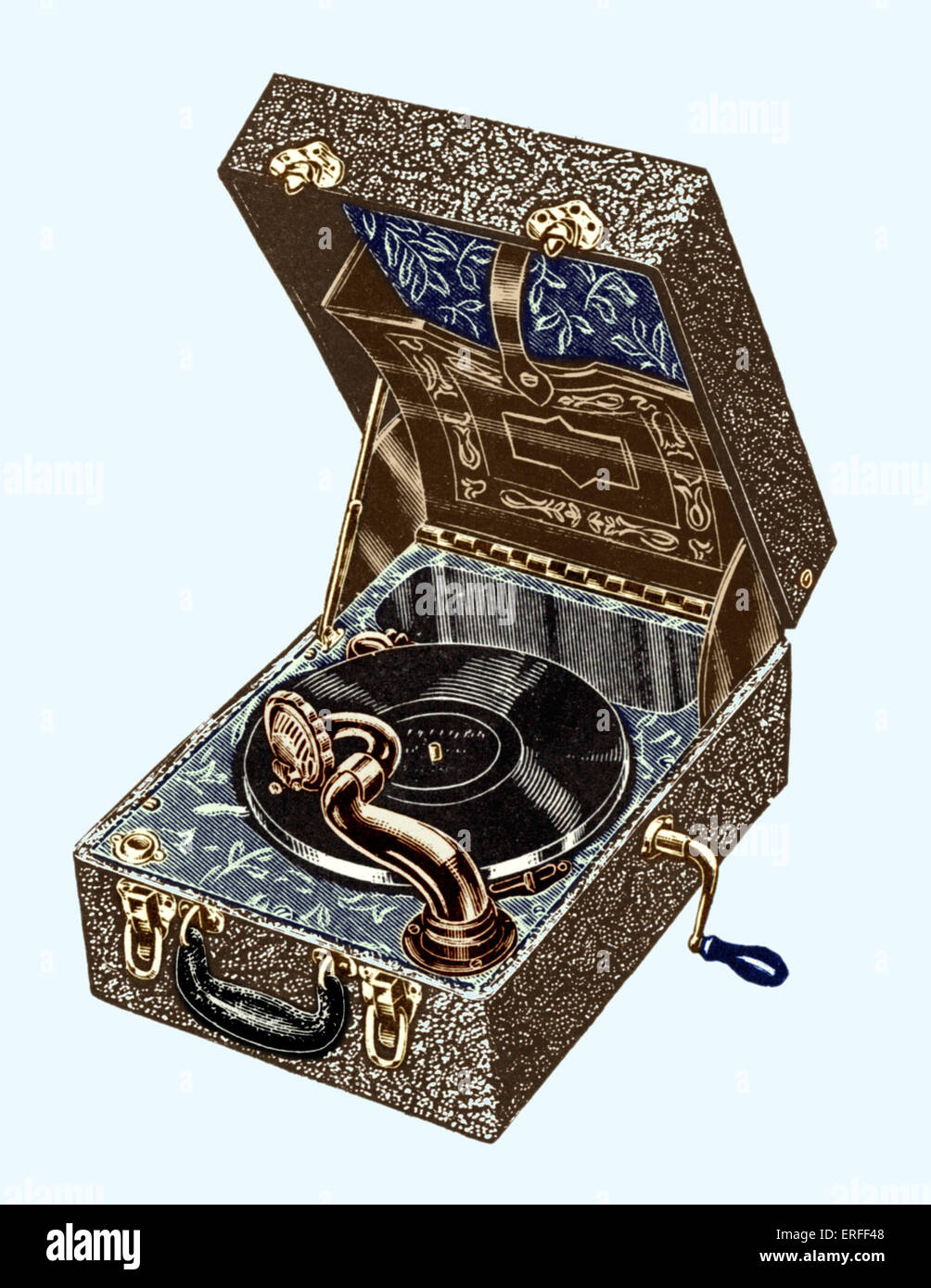 Early record player. Phonograph Stock Photo - Alamy Early record player. Phonograph Stock Photo - Alamy