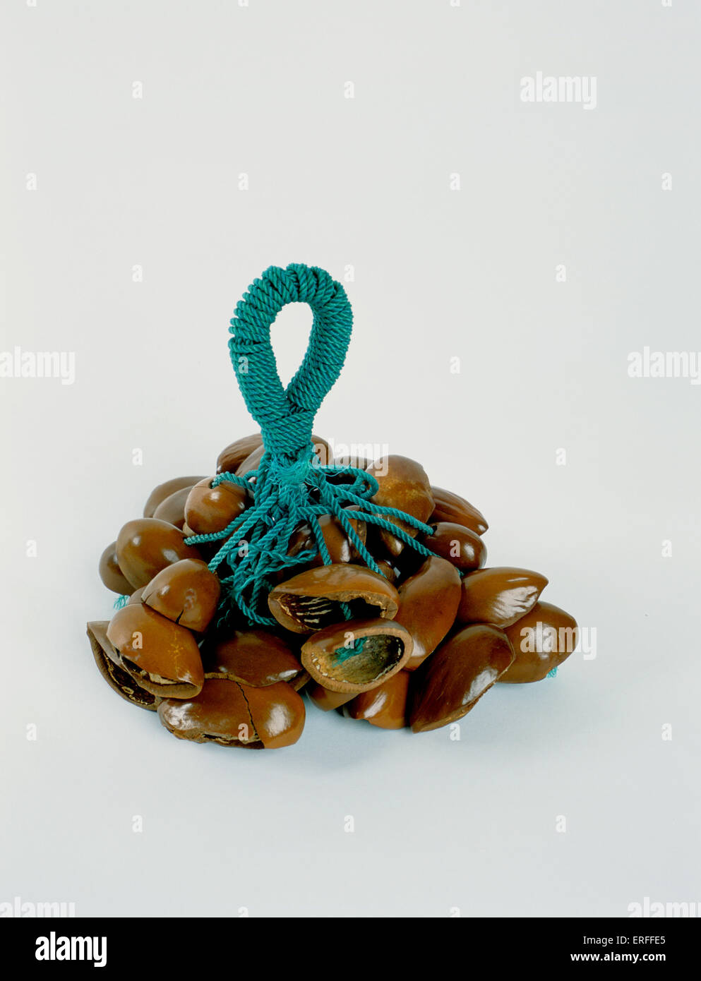 Ju Ju Bean Shaker. Percussion instrument from Africa Stock Photo - Alamy