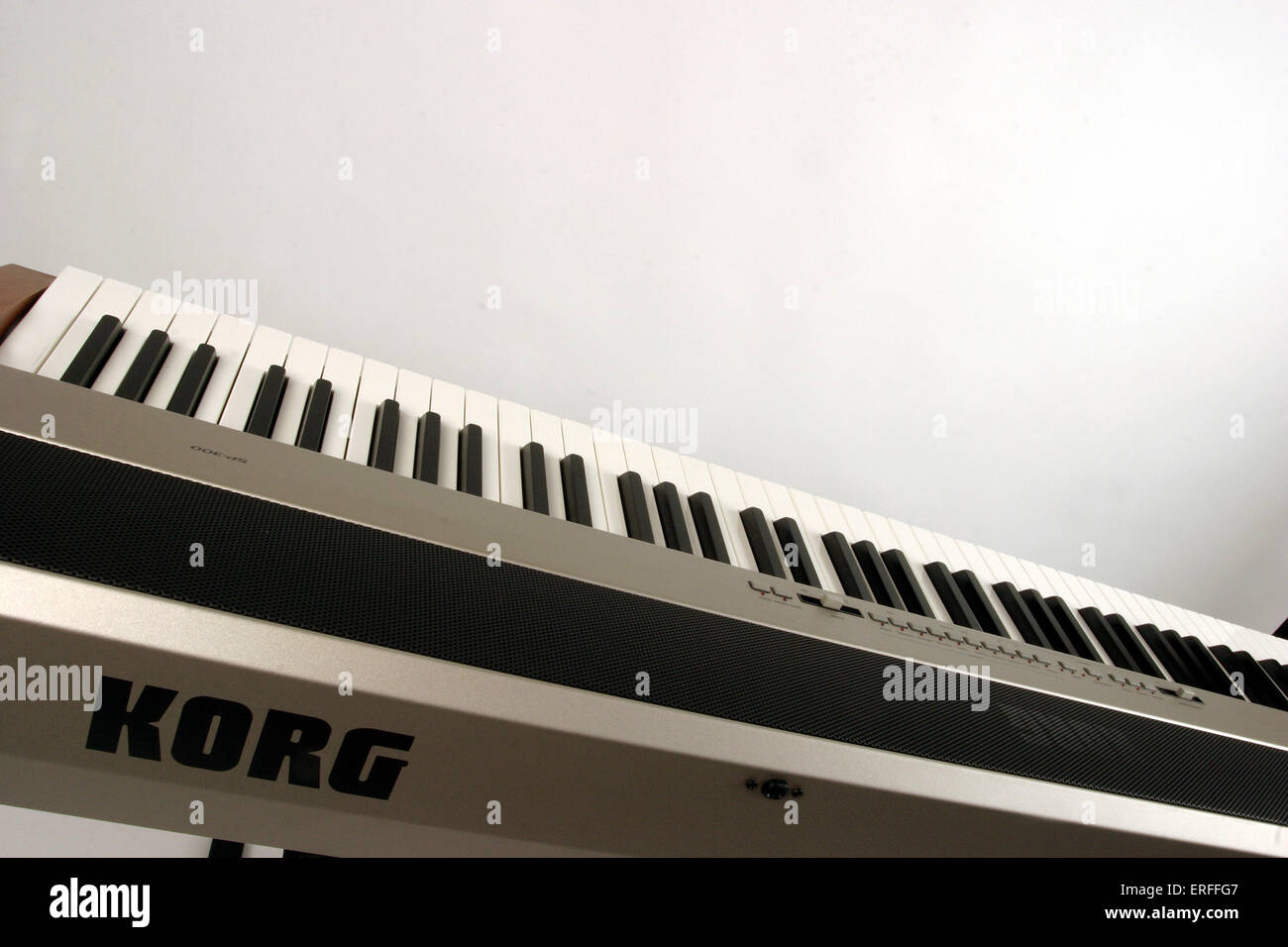 Digital piano by Korg. SP300 Stock Photo - Alamy