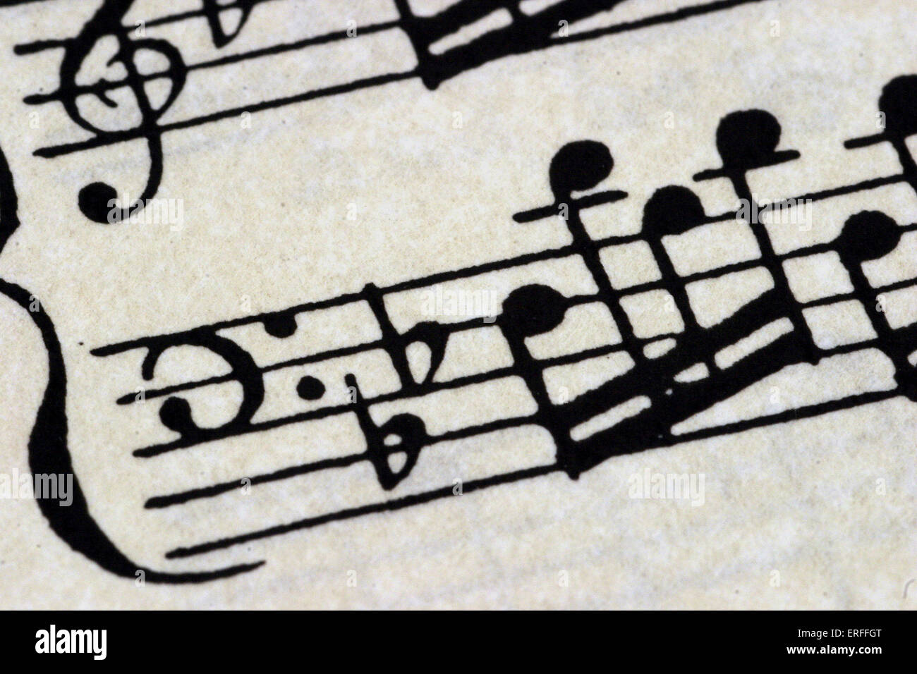 Bass clef hi-res stock photography and images - Alamy