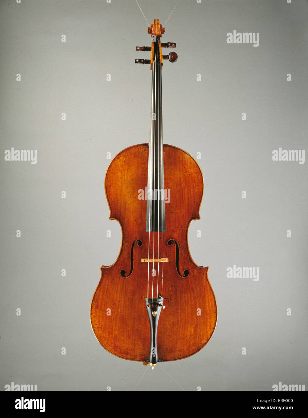Cello 'Markevitch' by Stradivari, Cremona 1709. Front. Stradivarius ...