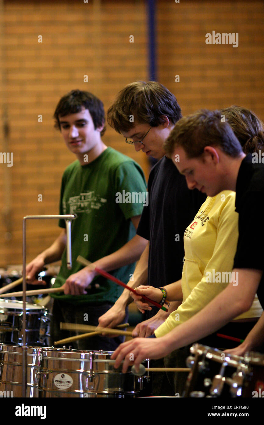 Percussion section hi-res stock photography and images - Alamy