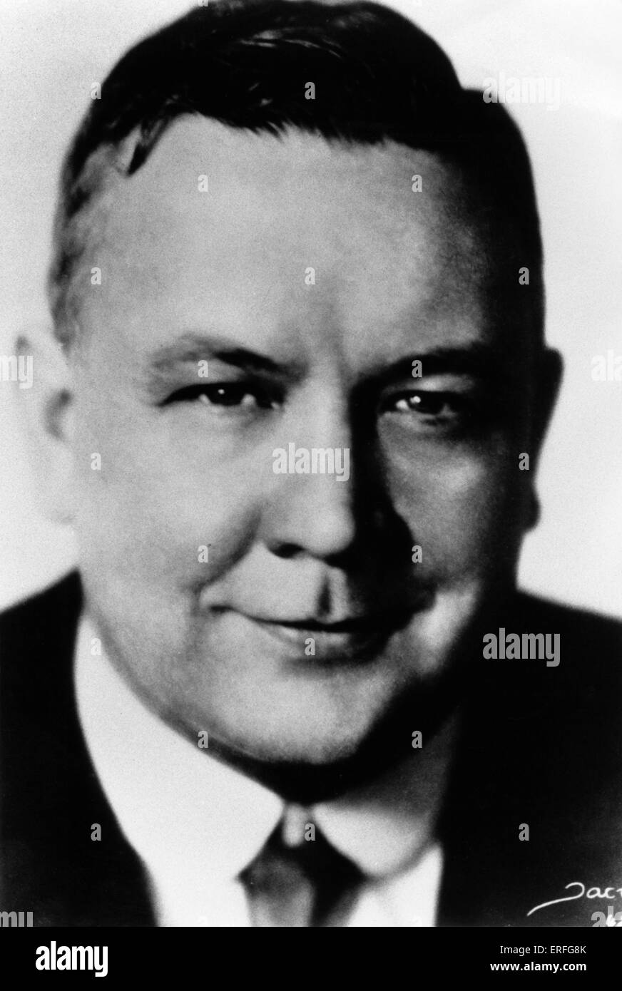MELCHIOR, Lauritz portrait Danish / American tenor, 1890 - 1973 Stock ...