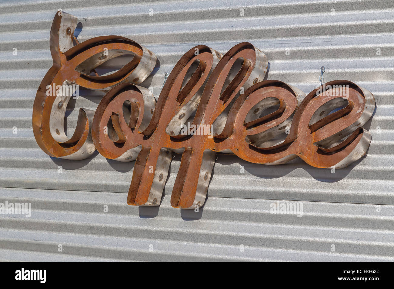 Rusted corrugated metal hi-res stock photography and images - Alamy