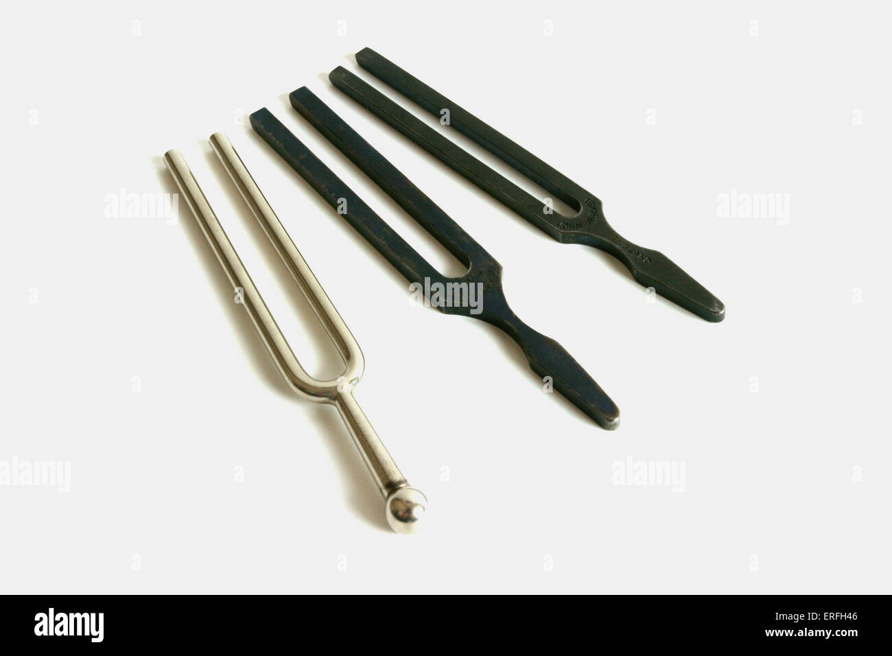 Tuning forks fork Stock Photo - Alamy