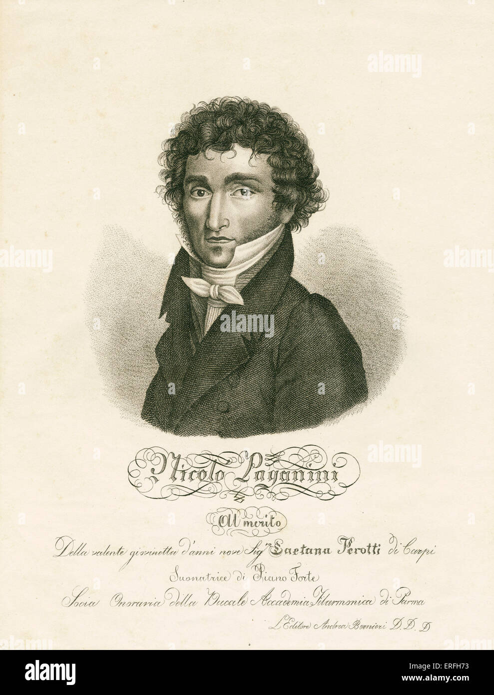 Niccolo paganini hi-res stock photography and images - Alamy