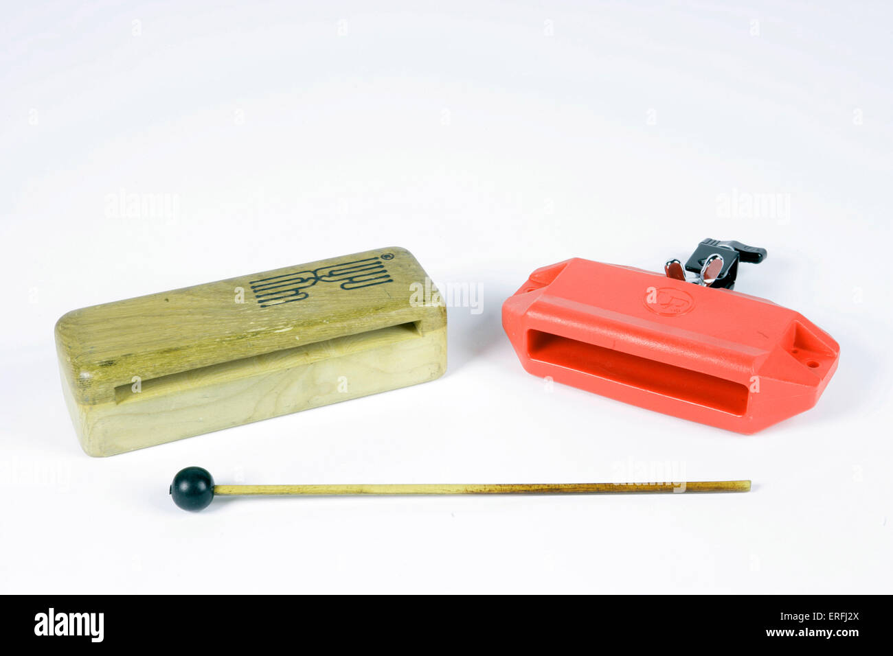 Wood blocks - two wood blocks, one made from wood, and the other, a ...