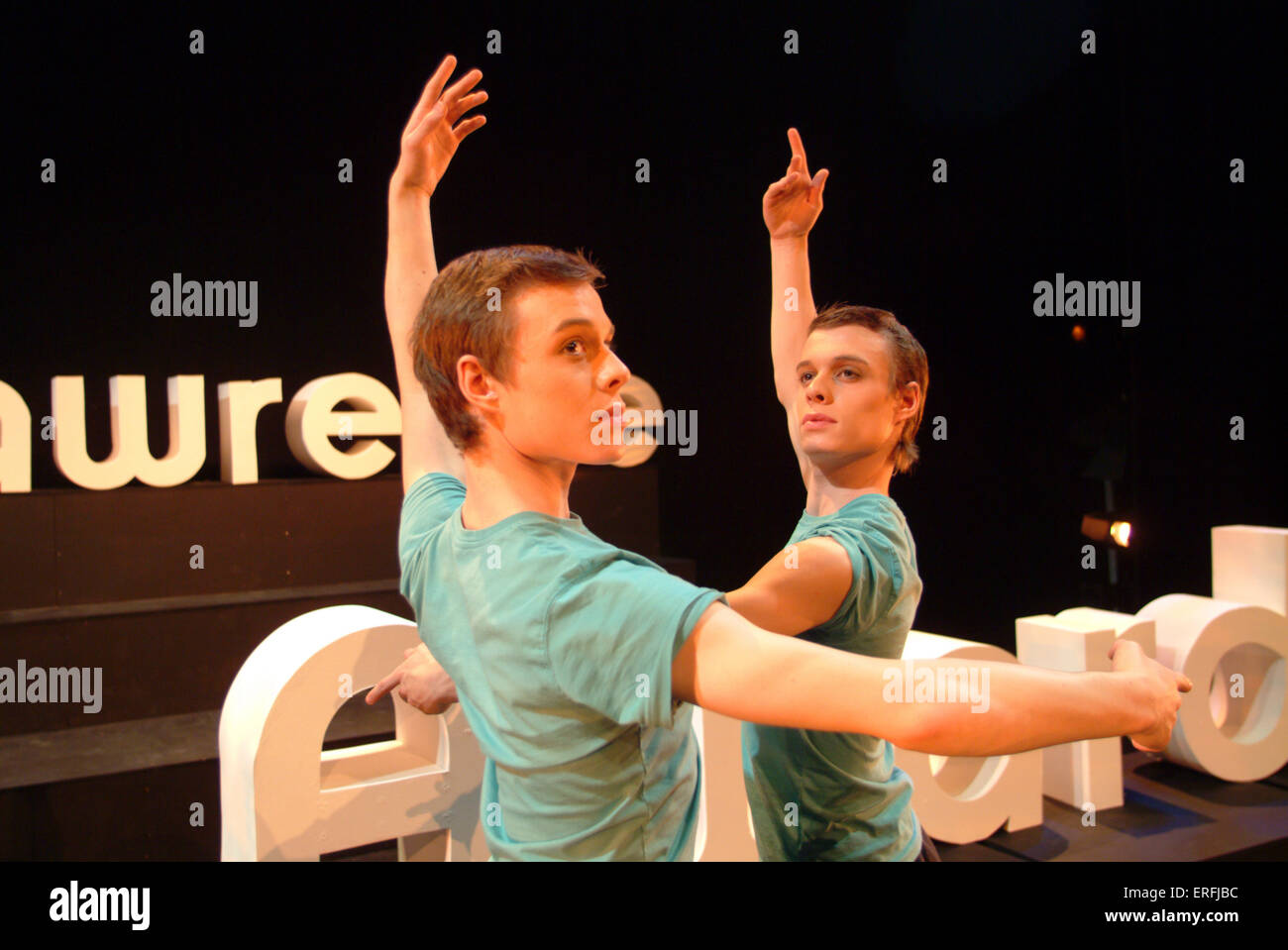 Two young men dancing at Philip Lawrence Awards 2005, London Stock ...