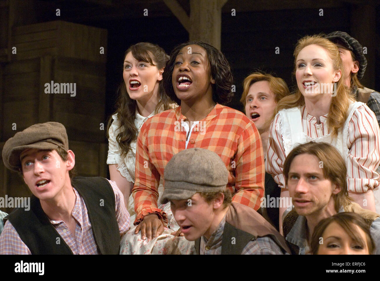 June is Bustin' Out All Over, scene from Carousel by Richard Rodgers ...