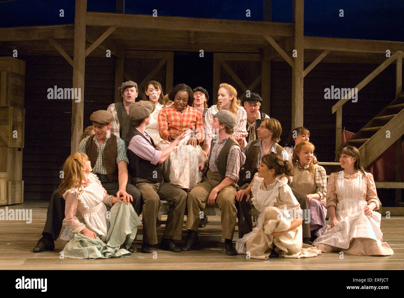 June is Bustin' Out All Over, scene from Carousel by Richard Rodgers ...