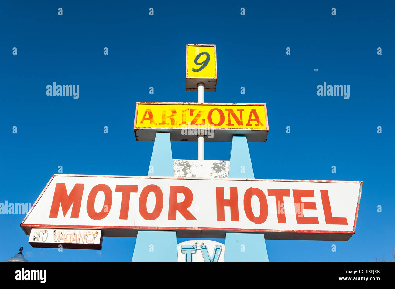 Motor Hotel. Route 66. Williams. Arizona. USA Stock Photo - Alamy