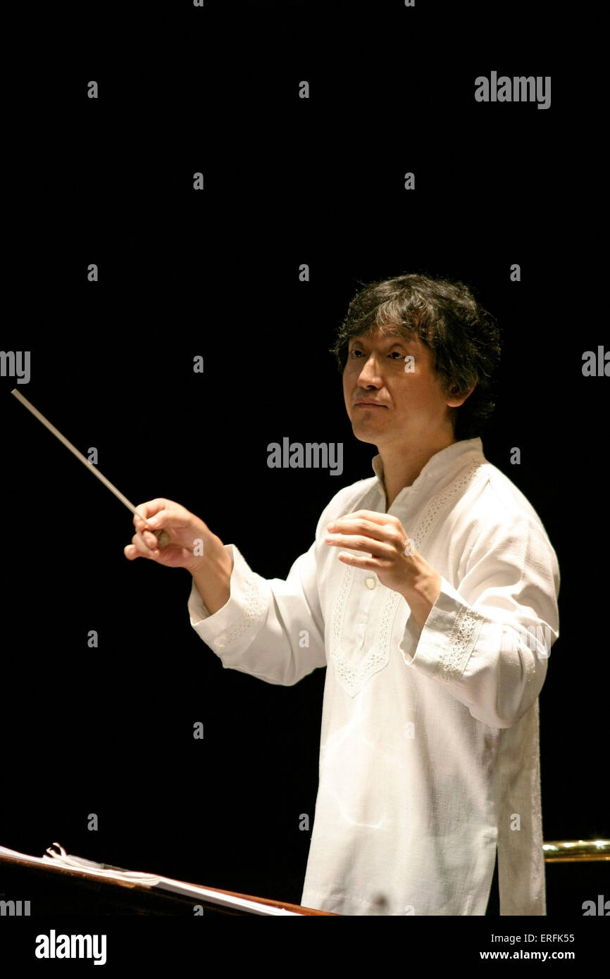 Kazushi Ono - portrait of Japanese conductor, conducting at the Royal ...